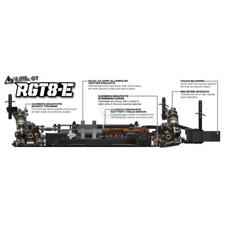 HB Racing RGT8-E 1/8th electric GT kit