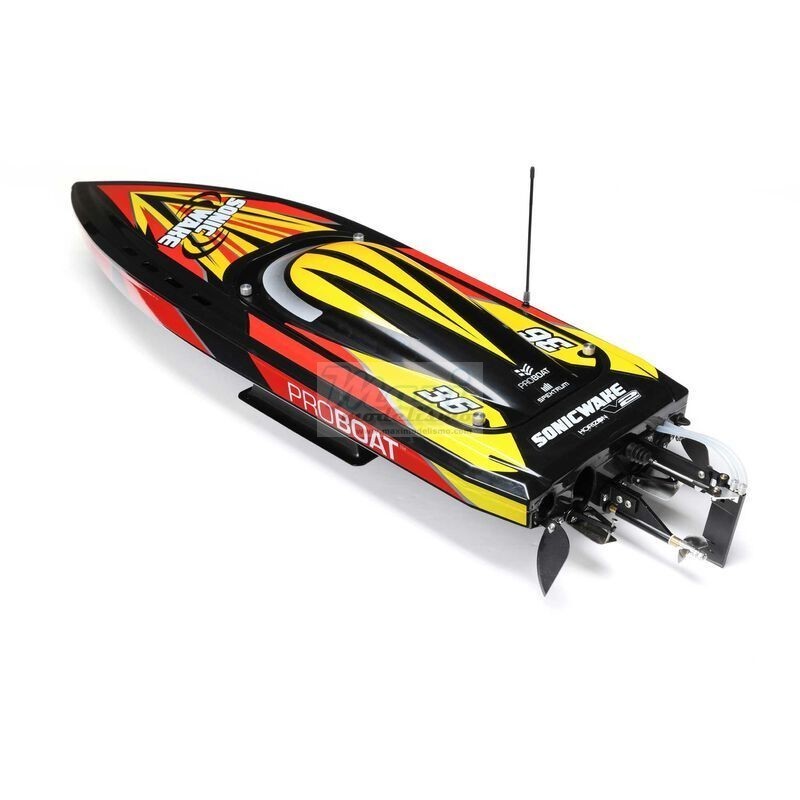 PROBOAT Sonicwake V2 36 Self-Righting Brushless Deep-V RTR